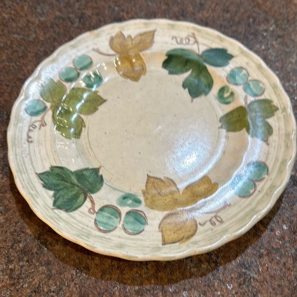 Metlox | Dining | Vintage Metlox Poppytrail Vineyard Bread And Butter ...
